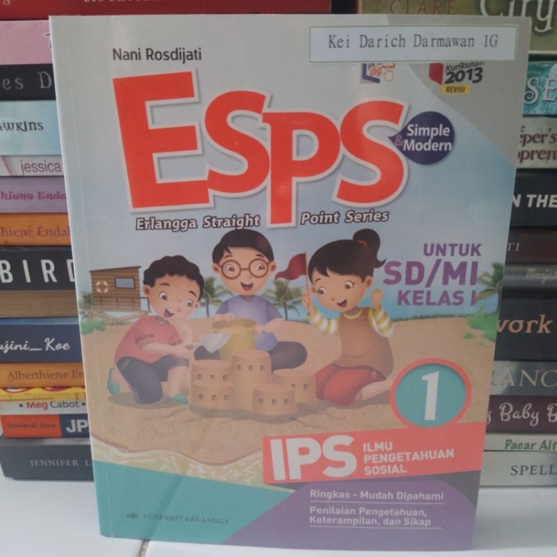 Jual Buku Esps Ips / ilmu pengetahuan sosial kelas 1 sd/mi kurikulum 2013 revisi | Shopee Indonesia