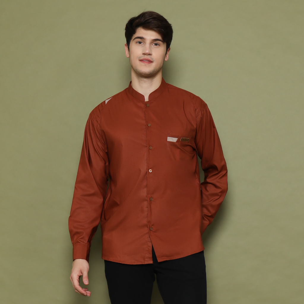 Jual ALAWI - Asakhi Baju Koko Pria Dewasa Lengan Panjang Raffa Warna ...