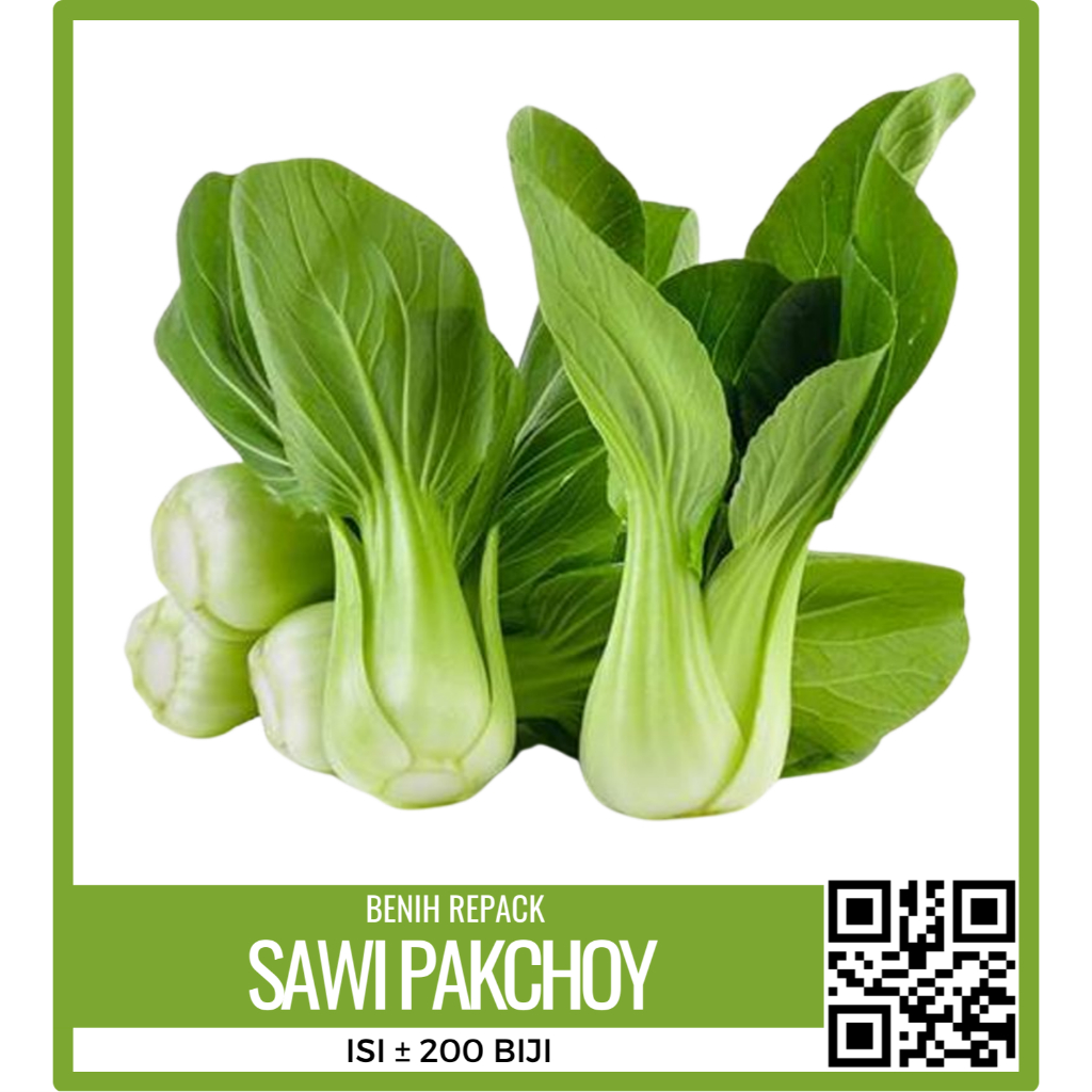 Jual BENIH PAK COY SAWI SENDOK KEMASAN REPACK ISI 100+ KEMASAN ZIP LOCK ...