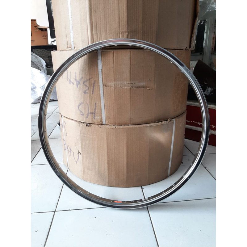 Jual Velg Rims 24 Murni 24 x 1.75 Sepeda Mini MTB. 36 HOLE. BESI CHROME ...