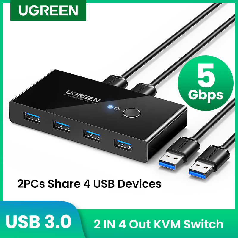 Jual Ugreen USB Switch Box / USB Sharing Switch Box USB 3.0 480Mbps ...