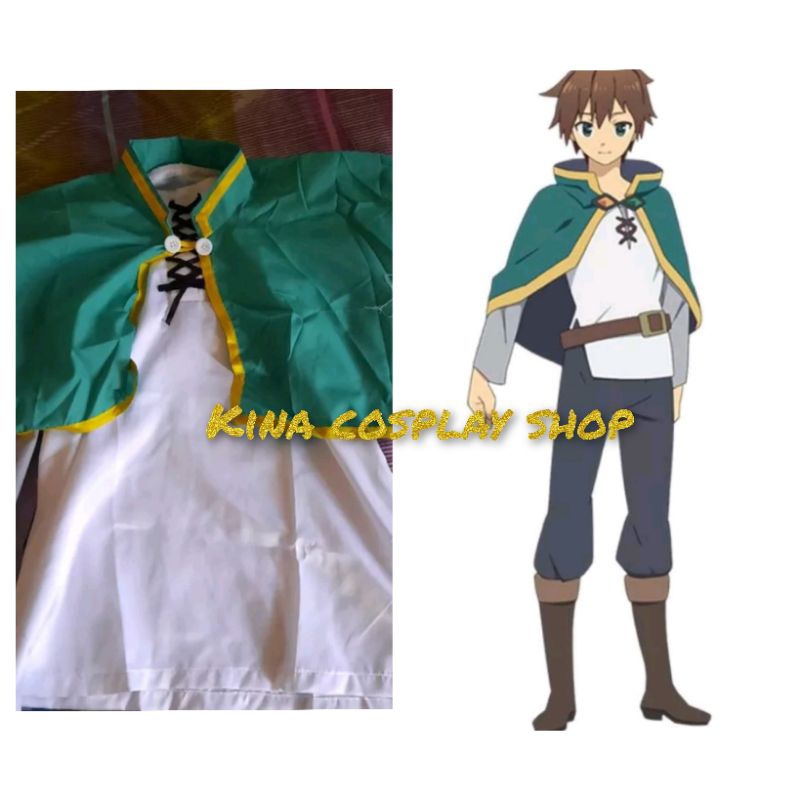 Jual Konosuba Sato Kazuma Cosplay Costume Anine Male | Shopee Indonesia