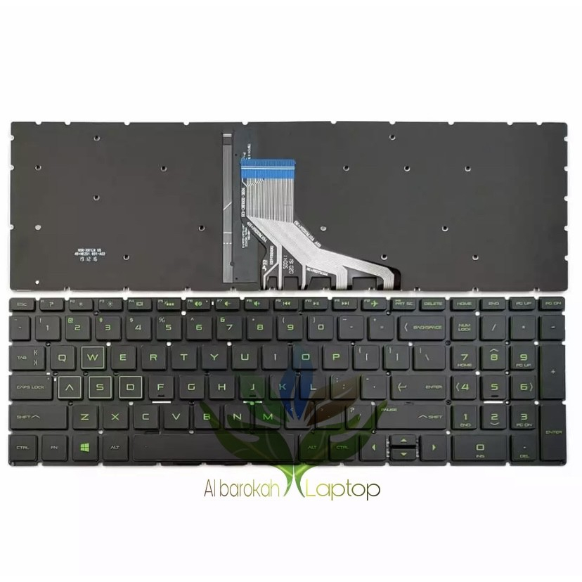 Jual Keyboard HP Pavilion Gaming 15-DK 15T-DK 15-EC 15Z-EC 15-db TPN ...