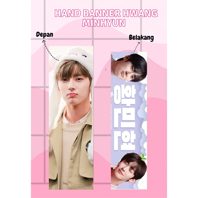 Jual HAND BANNER HWANG MINHYUN | Shopee Indonesia