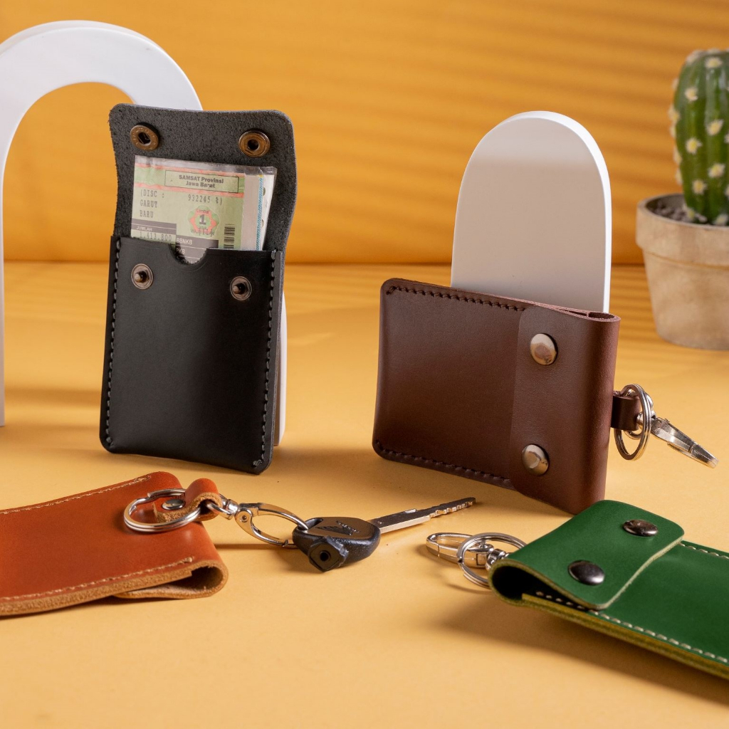 Jual Dompet STNK Mobil Motor Simpel Dan Unik Kulit Asli Tutup Pendek ...