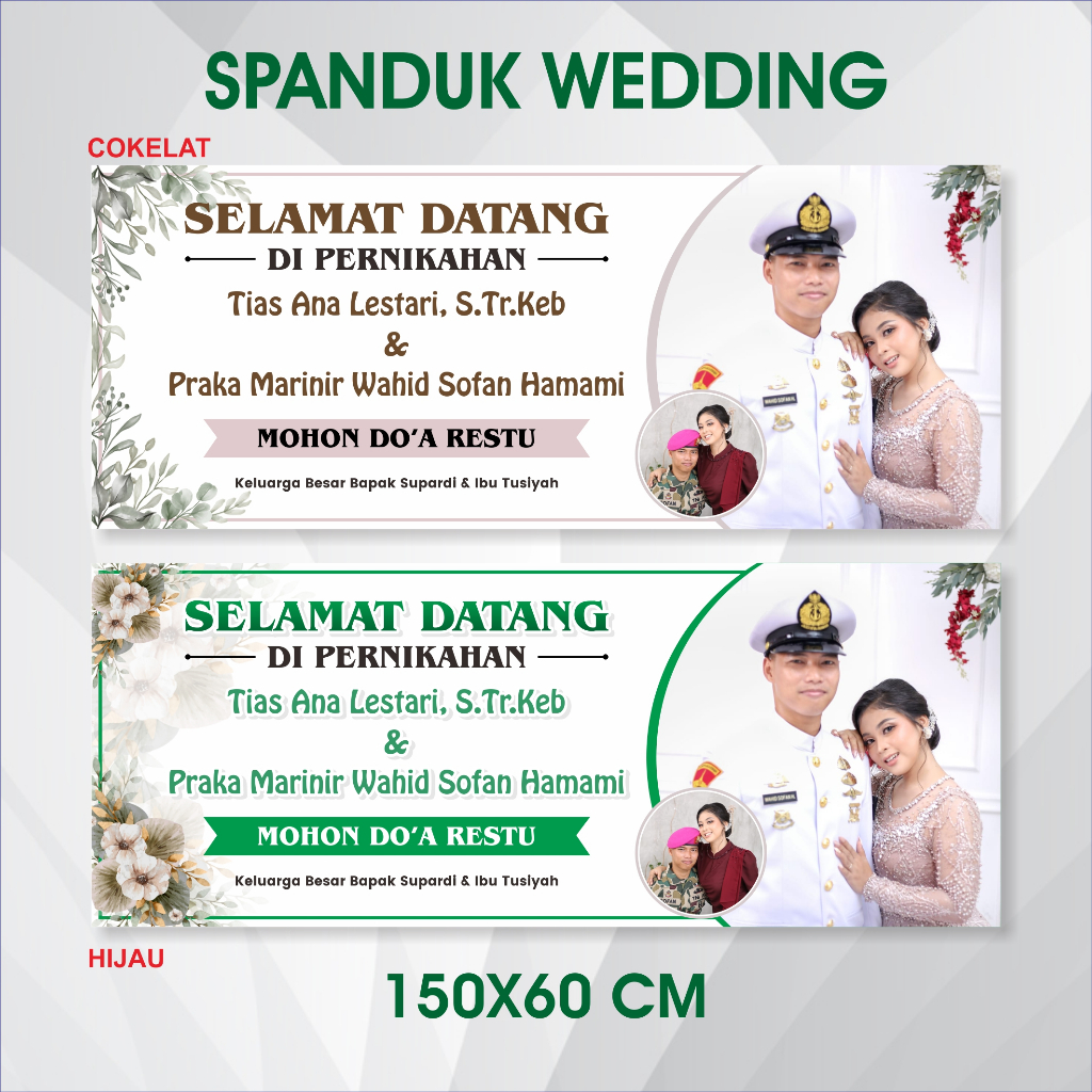 Jual spanduk wedding | Shopee Indonesia