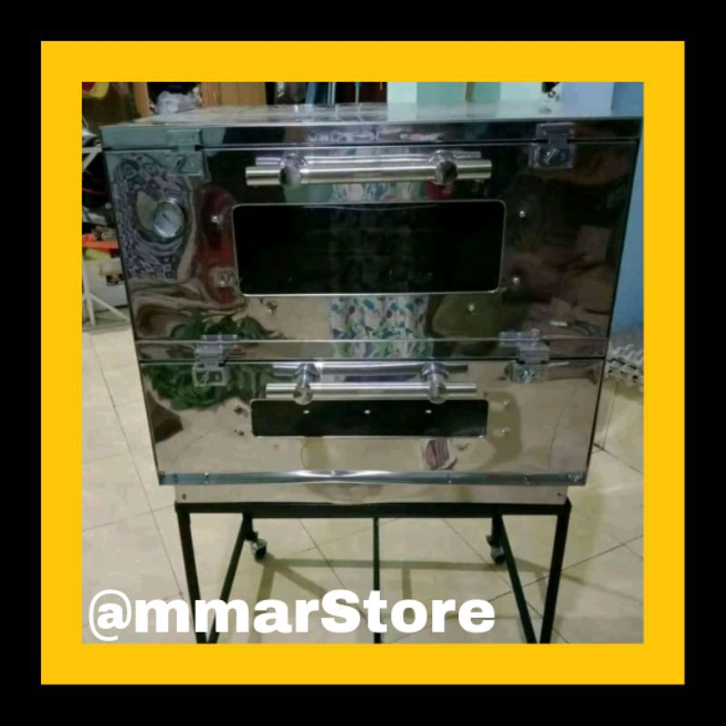 Jual Oven Gas Stainless || Oven Gas Galvalum Uk 75 || Oven Gas Api Atas ...