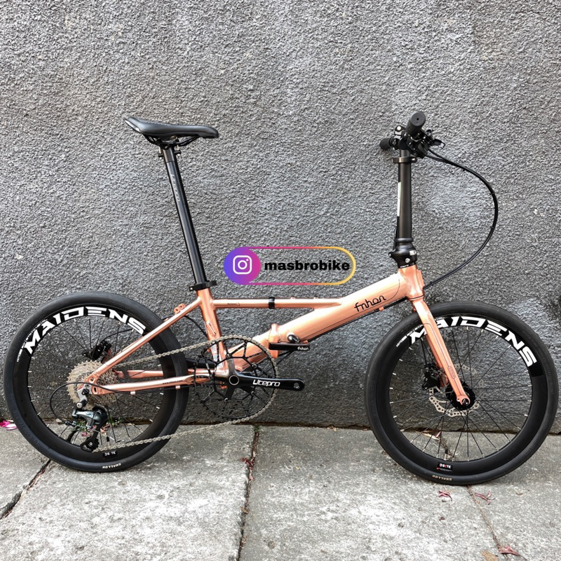 Jual sepeda lipat fnhon monsoon 20 plus 1x10 speed Shimano | Shopee ...