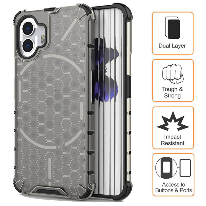 Jual Armor Honeycomb Case Nothing Phone 2 - Cover Casing Clear Hard ...