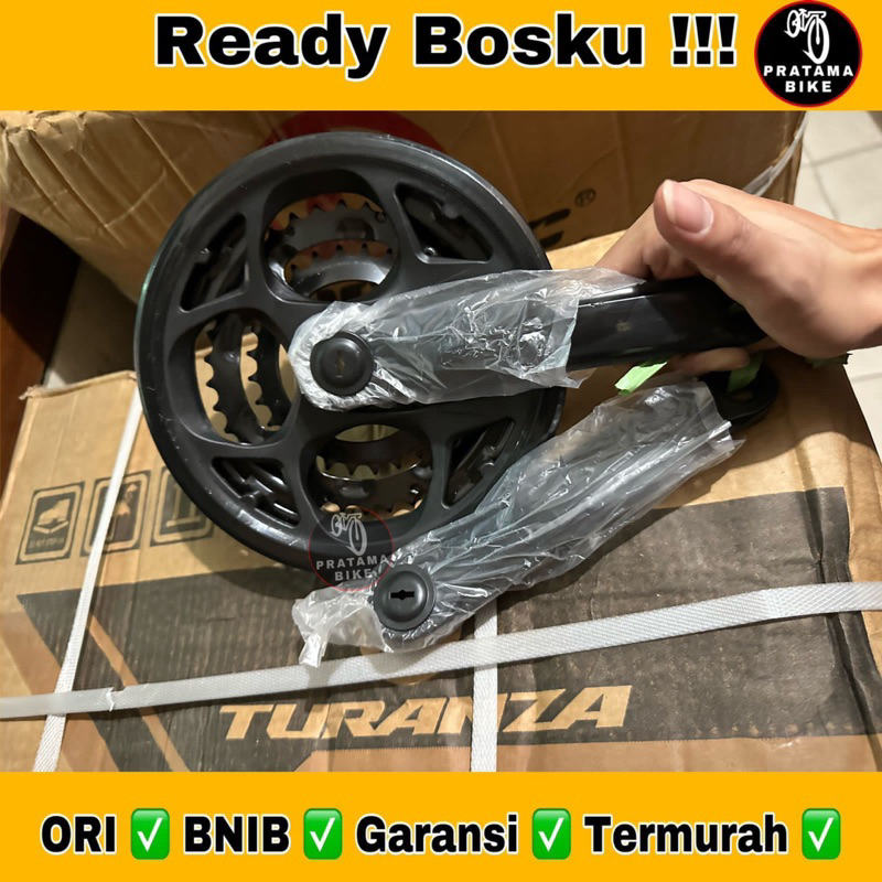Jual Crank Piringan Susun Tumpuk Operan Sepeda MTB Federal Gunung 28/38 ...
