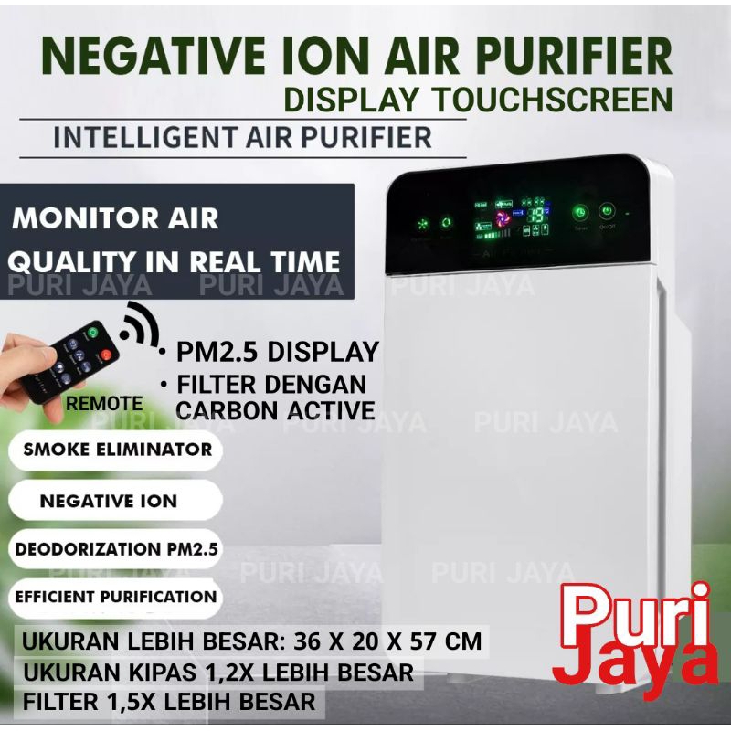 Jual PM2.5 Air Purifier Negative Ion Alat Penyaring Udara alternatif LocknLock HR659 alt Lock ...