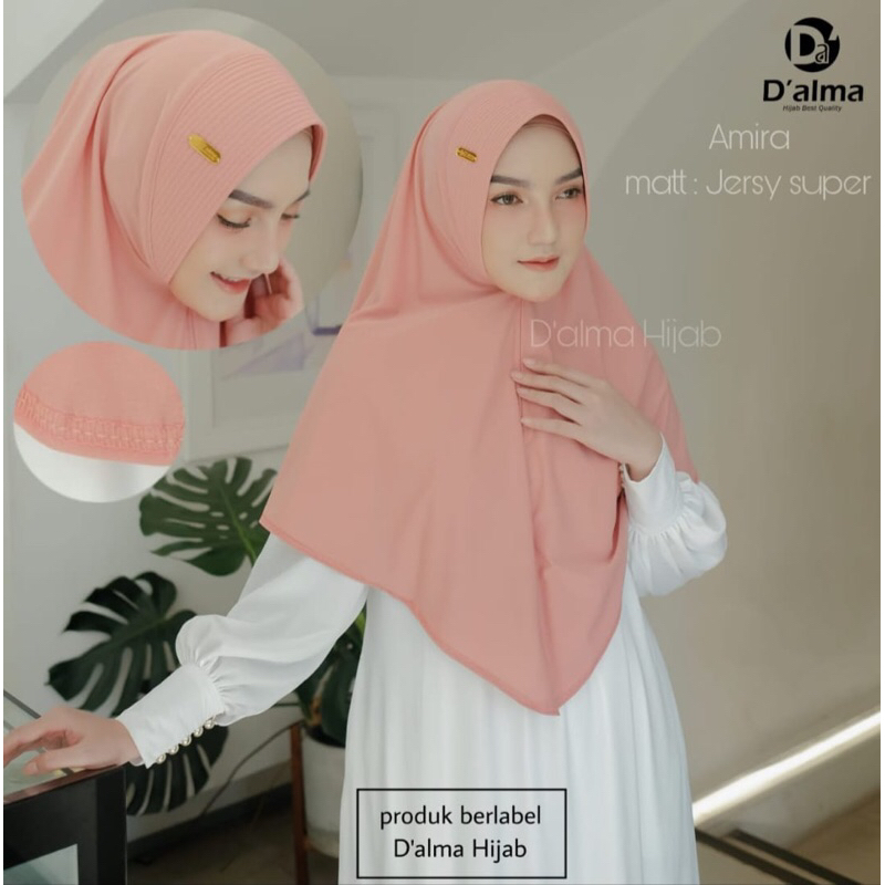 Jual Ayraa Hijab ️ Jilbab Instan Bergo Amira Jersey Super Original ...