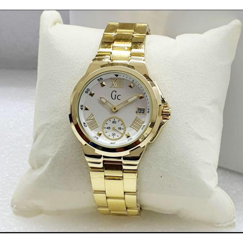 Jual Jam Tangan Wanita Cewek GC Guess Collection Chrono OFF 3 Jarum ...