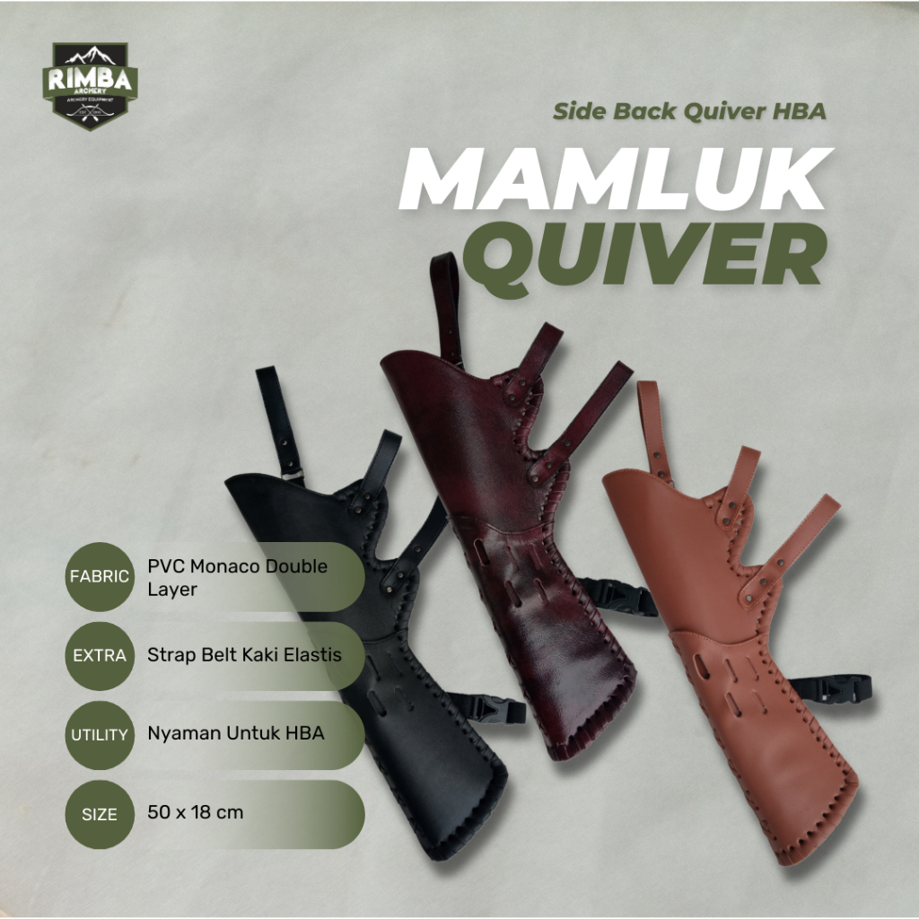 Jual Side Back Quiver Mamluk / Quiver Mamluk / Quiver Horseback Archery ...