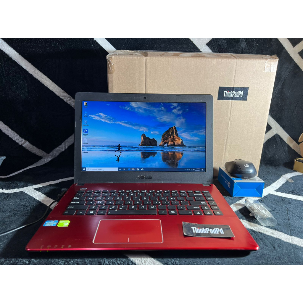 Jual Laptop Asus X450C Core i3 3217U Ram 4gb Slim Mulus | Shopee Indonesia