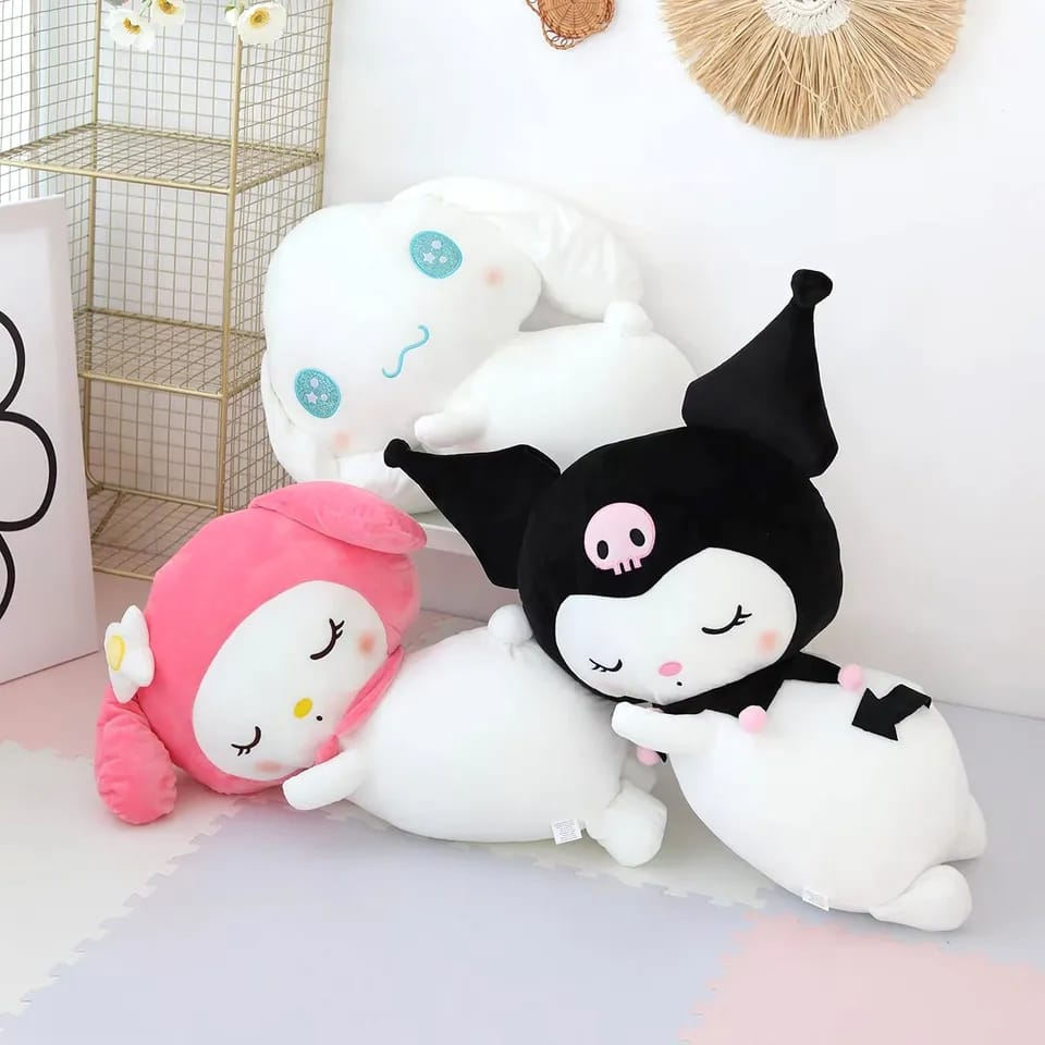 Jual Boneka Bantal Cinnamoroll Melody Kuromi Boneka Bantal Sleepy Sanrio Cinnamoroll Kuromi My ...