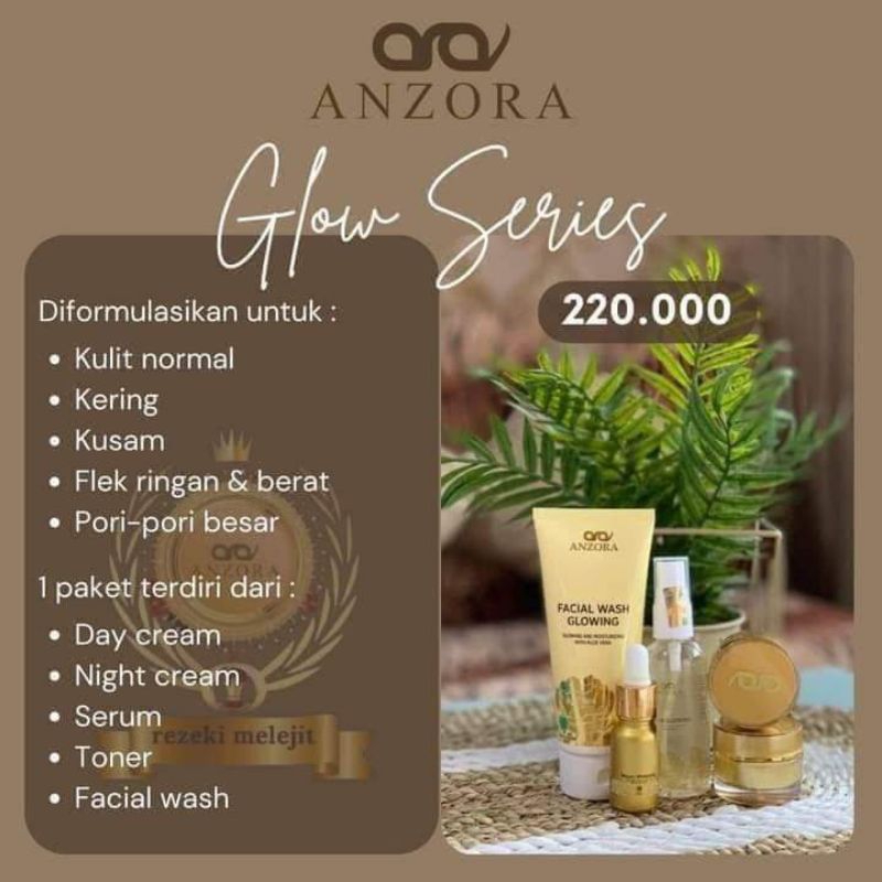 Jual ANZORA SKINCARE (glow series) | Shopee Indonesia