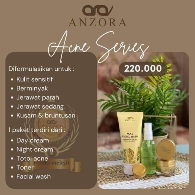 Jual ANZORA SKINCARE (Acne Series) | Shopee Indonesia