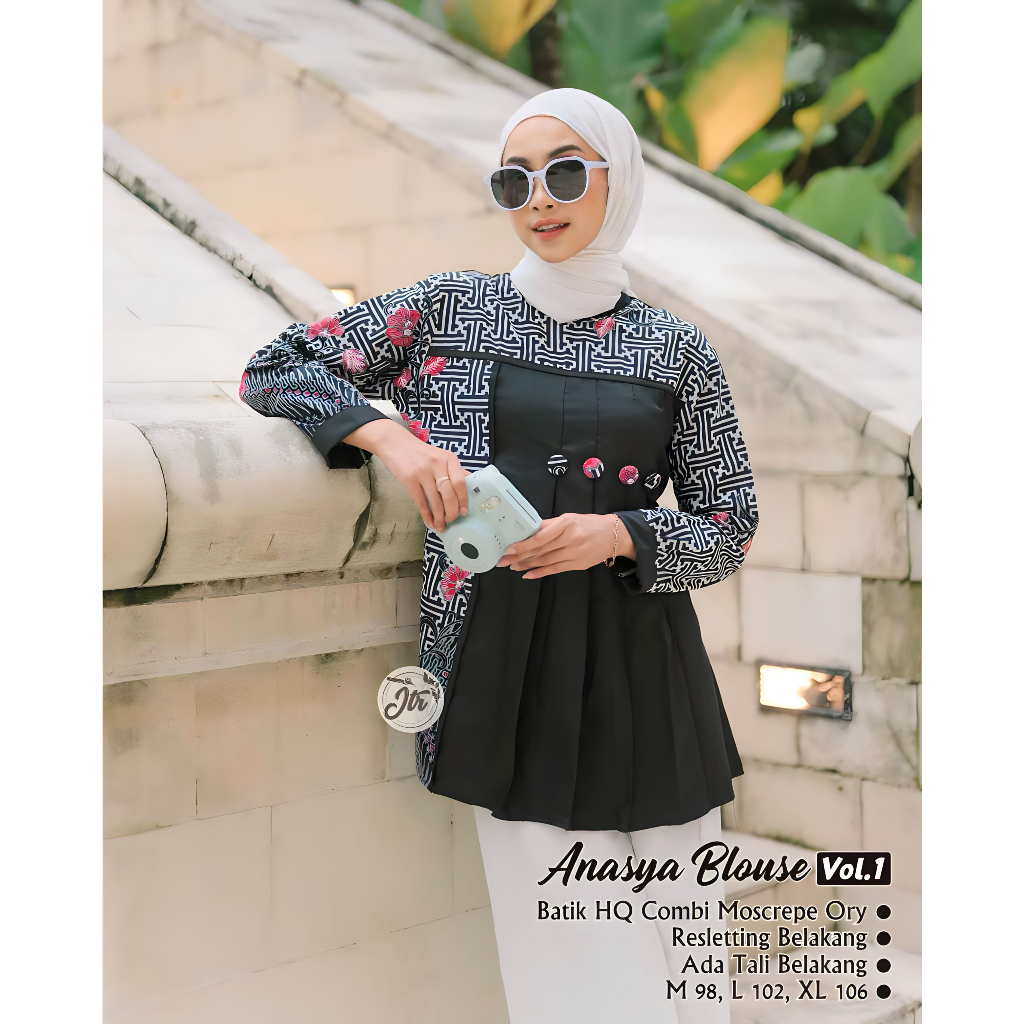 Jual Atasan Batik Busana Wanita Tradisional Indonesia Modern Model ...