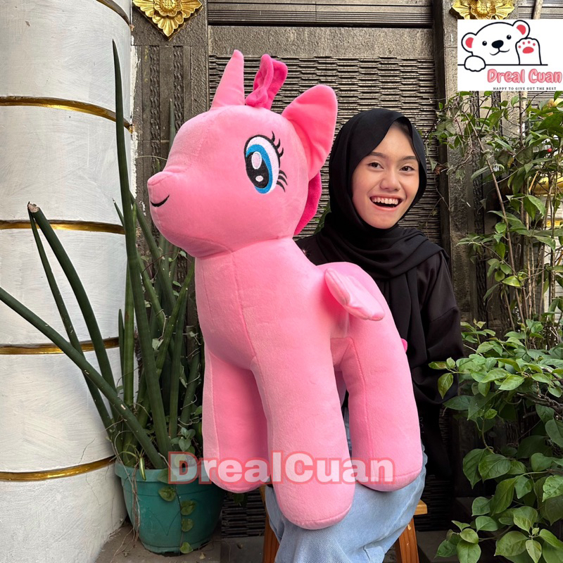 Jual boneka kuda poni little pony unicorn jumbo besar murah SNI ...