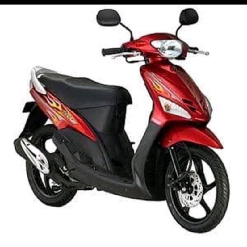 Jual FULL BODY HALUS MIO SPORTY MERAH MAROON Yamaha Mio Tahun 2003 s/d ...