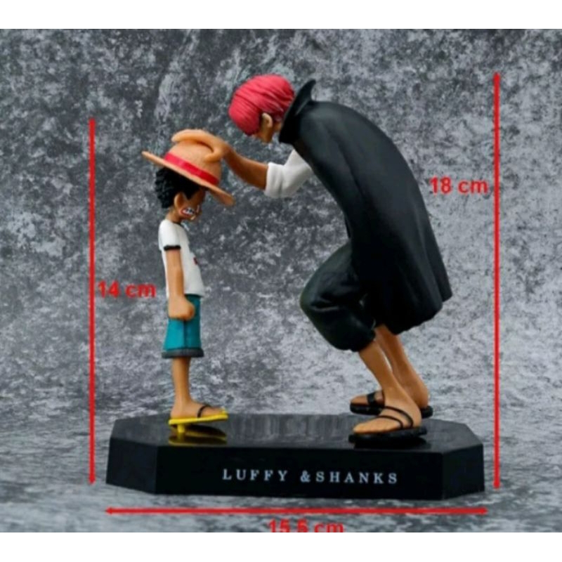 Jual action figure luffy kid n shank loose pack | Shopee Indonesia