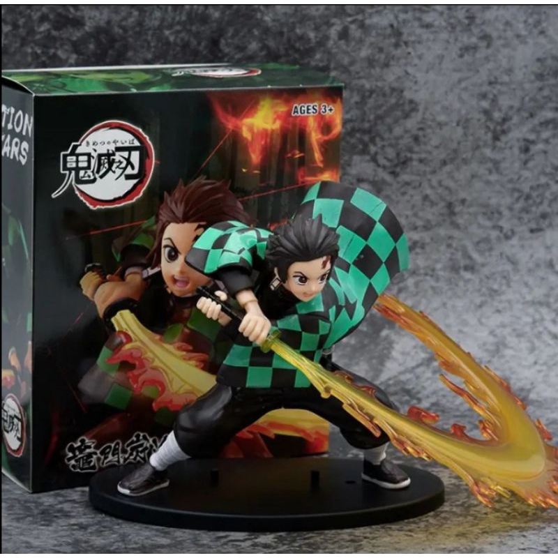 Jual action figure demon slayer tanjiro box | Shopee Indonesia