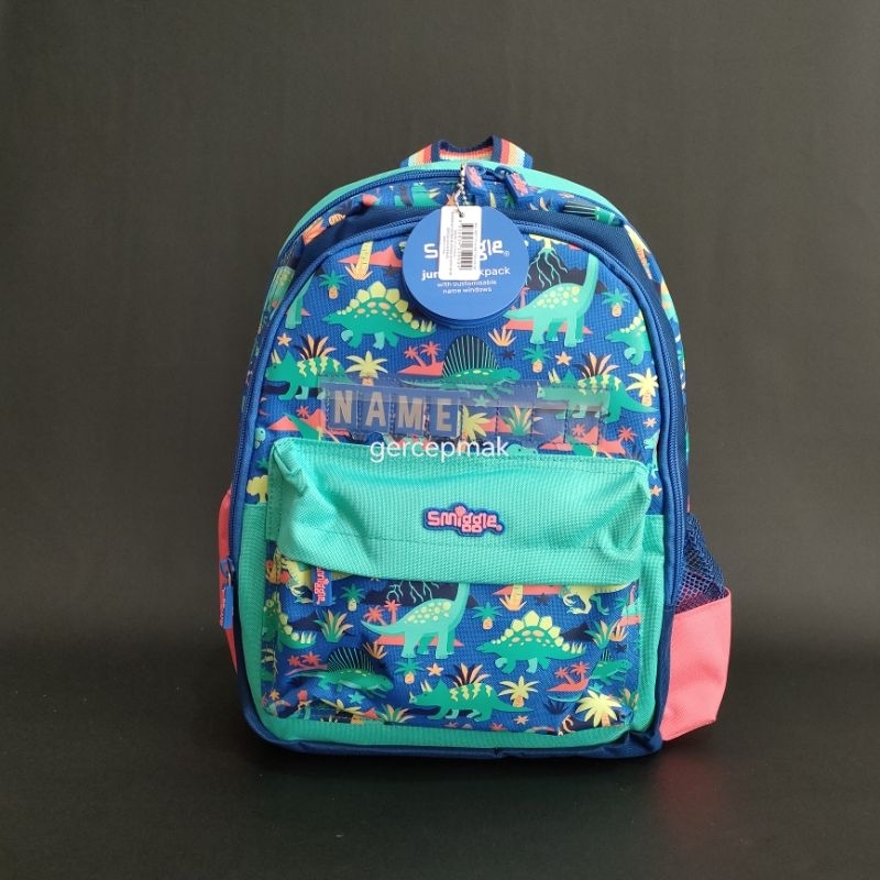 Jual SMIGGLE BACKPACK JUNIOR MOVIN BLUE | Shopee Indonesia