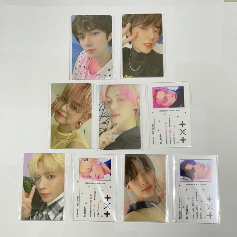 Jual TXT PHOTOCARD MINISODE1 : BLUE HOUR | Shopee Indonesia