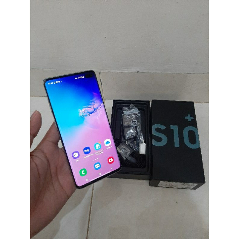 Jual samsung s10 plus ex sein ram 8/128 fullshet | Shopee Indonesia