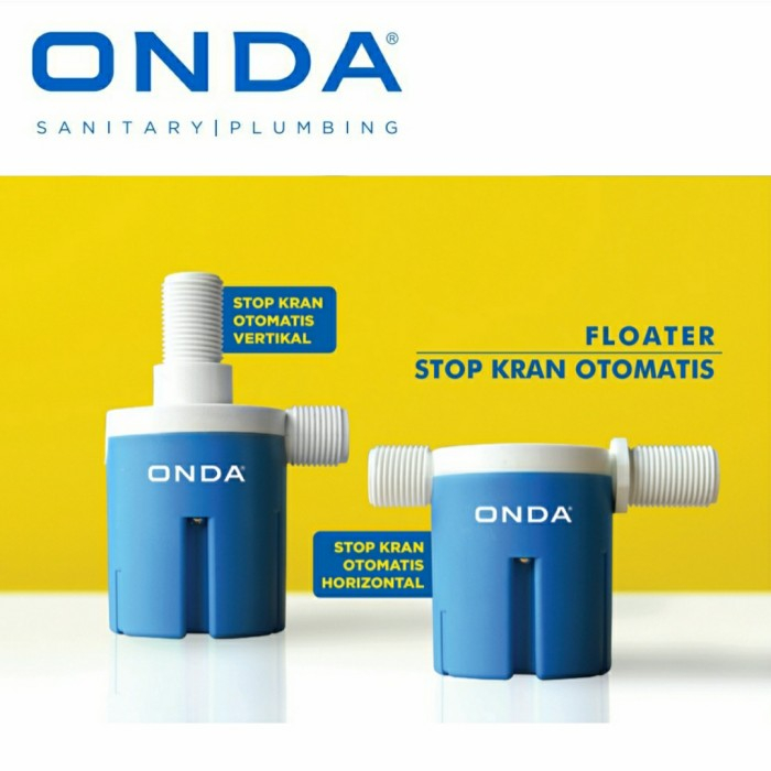 Jual Stop Kran Otomatis Vertical 3/4 Inch Pelampung Otomatis 3/4" Onda ...