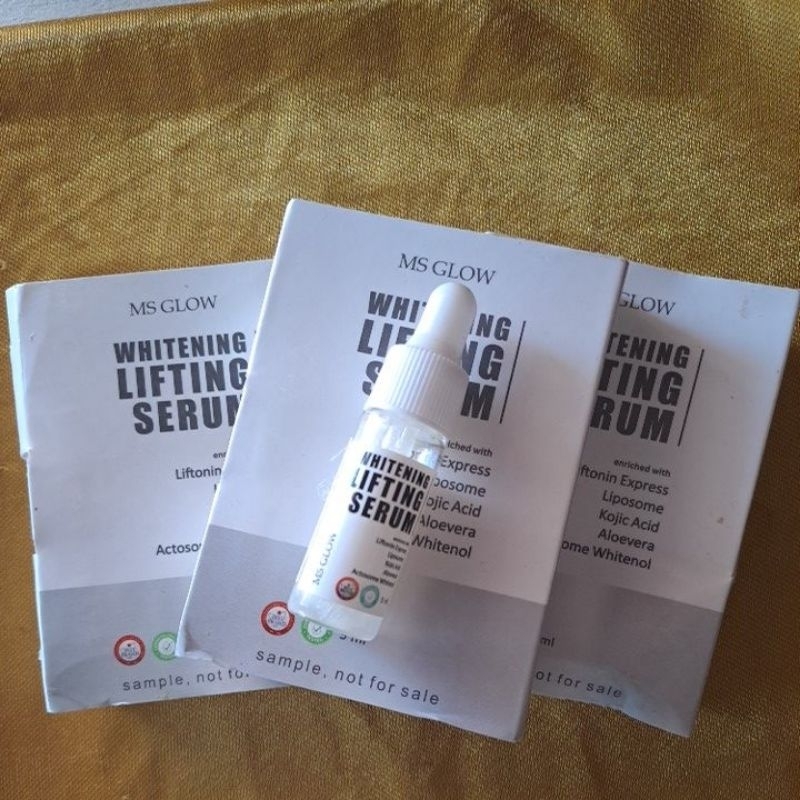 Jual mini serum lifting by msglow original | Shopee Indonesia
