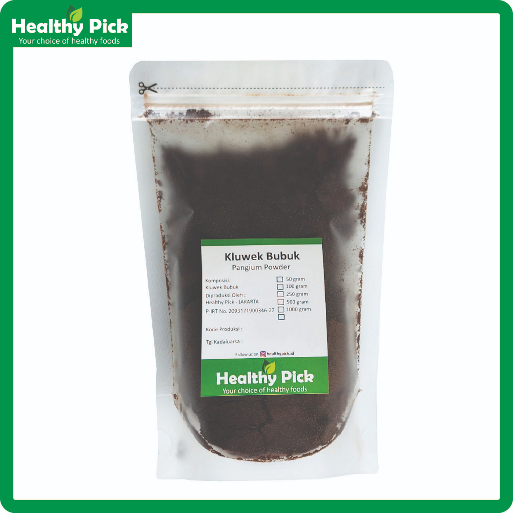 Jual Kluwek Bubuk /Kluwak Bubuk / Kluak Bubuk / Pangium Powder 250gr ...