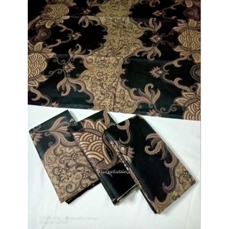 Jual Kain Batik Cap/Kain Batik Sogan | Shopee Indonesia