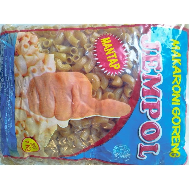 Jual makaroni cap jempol 1kg/siap digoreng ataupun direbus | Shopee ...
