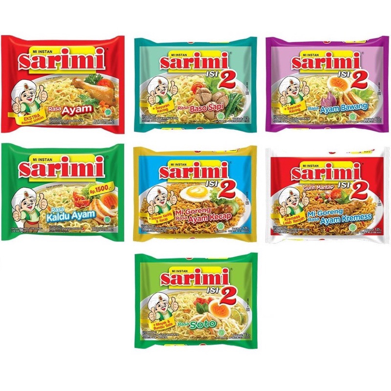 Jual Sarimi Mie Instant ( 7 Varian ) | Shopee Indonesia