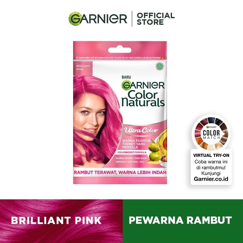 Jual Garnier Color Naturals Sachet || Garnier Pewarna Rambut Natural ...