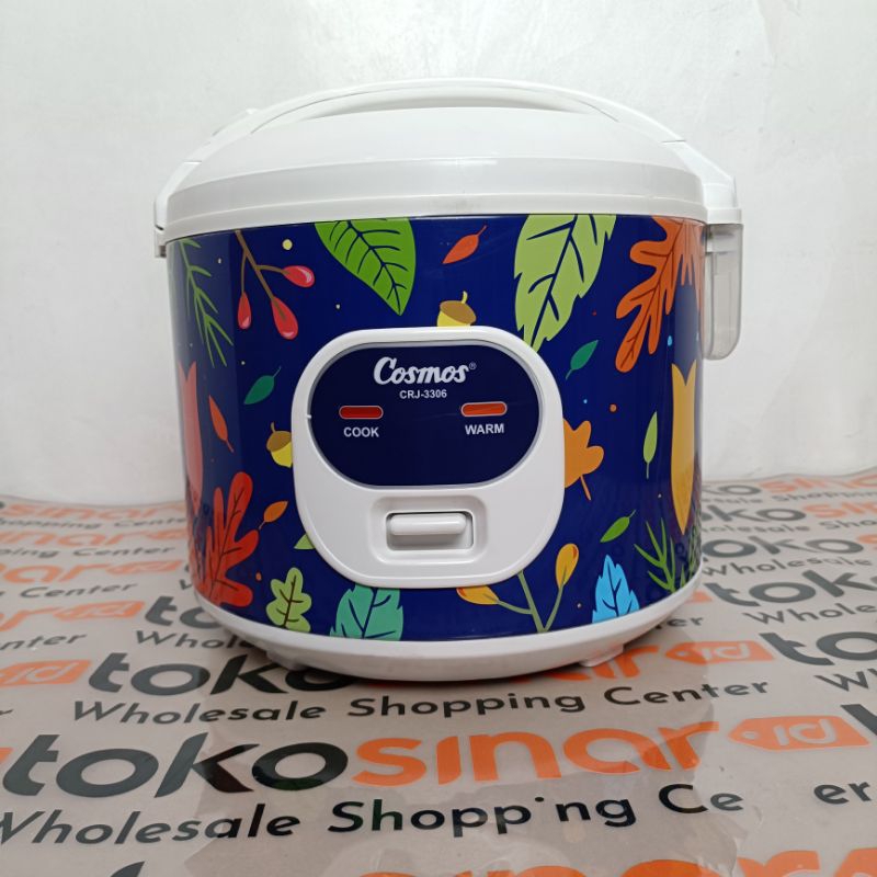 Jual COSMOS CRJ-3306 Magicom / Rice Cooker 1,8 Liter (Anti Lengket ...
