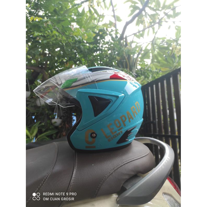 Jual HELM RX FIGHTER MOTIF LEOPARD 8 HELM JP 13 MOTIF LEOPARD REDBULL ...