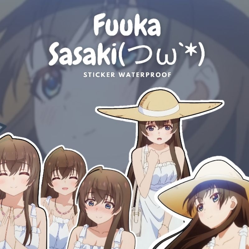 Jual STICKER ANIME FUUKA SASAKI YUMEMIRU DANSHI WA GENJISUSHUGISHA ...