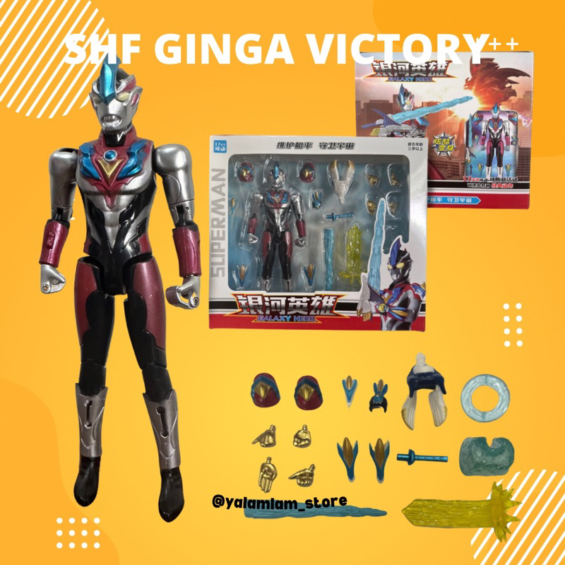 Jual Ultraman Trigger Multi SHF Ultra Action Figure Ultraman Z Delta Guts Spark Circle Arms ...