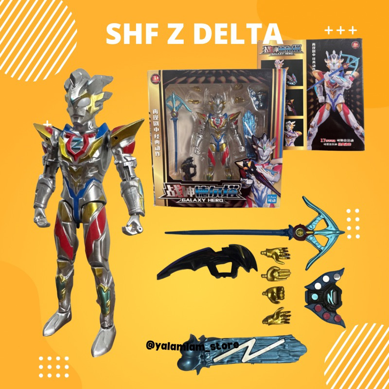 Jual Ultraman Trigger Multi SHF Ultra Action Figure Ultraman Z Delta ...