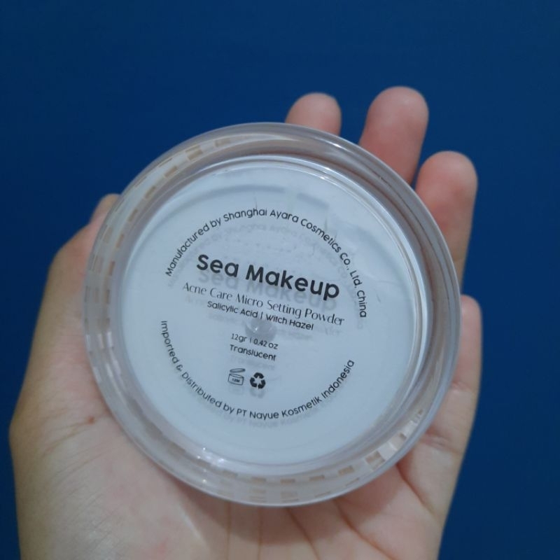 Jual Sea Makeup Acne care micro setting powder | Shopee Indonesia