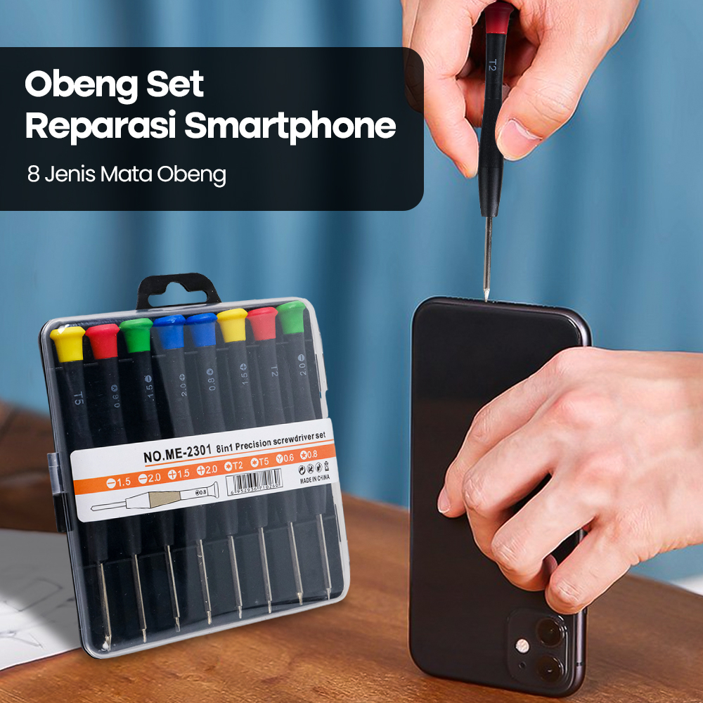 Jual OBENG JAM / Obeng HP Multifungsi SET 8 IN 1 SW-6308A | Shopee ...
