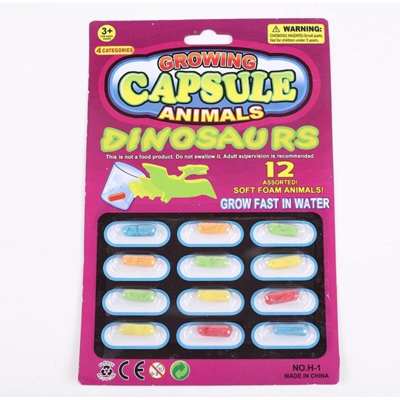 Jual Growing magic capsule creature animal water | Shopee Indonesia