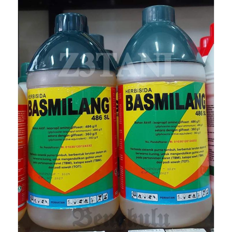 Jual Herbisida BASMILANG 486 SL 1 L Sistemik Rumput Hangus | Shopee ...
