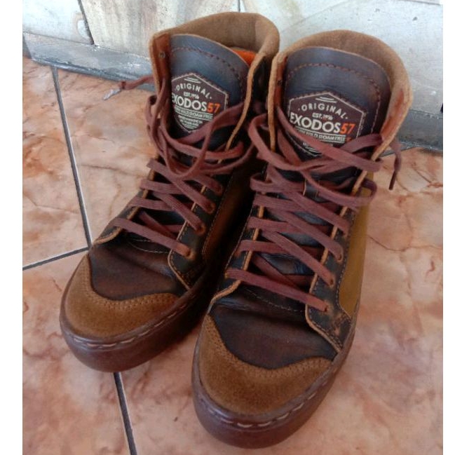 Jual Sepatu Exodos57 Pistevo Olive | Shopee Indonesia