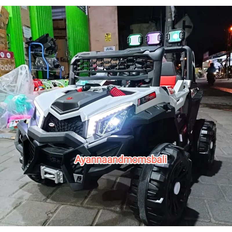Jual Mainan anak mobil aki jumbo jeep EJP 7736 bisa dinaiki dua orang ...