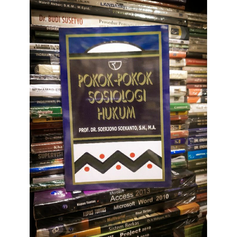 Jual Buku POKOK-POKOK SOSIOLOGI HUKUM (Prof. Soerjono Soekanto) | Shopee Indonesia