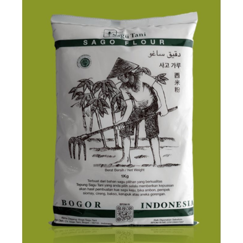 Jual Tepung Sagu cap Tani Asli 1kg | Shopee Indonesia
